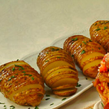 Roasted Potato Fans | TABASCO® Recipes